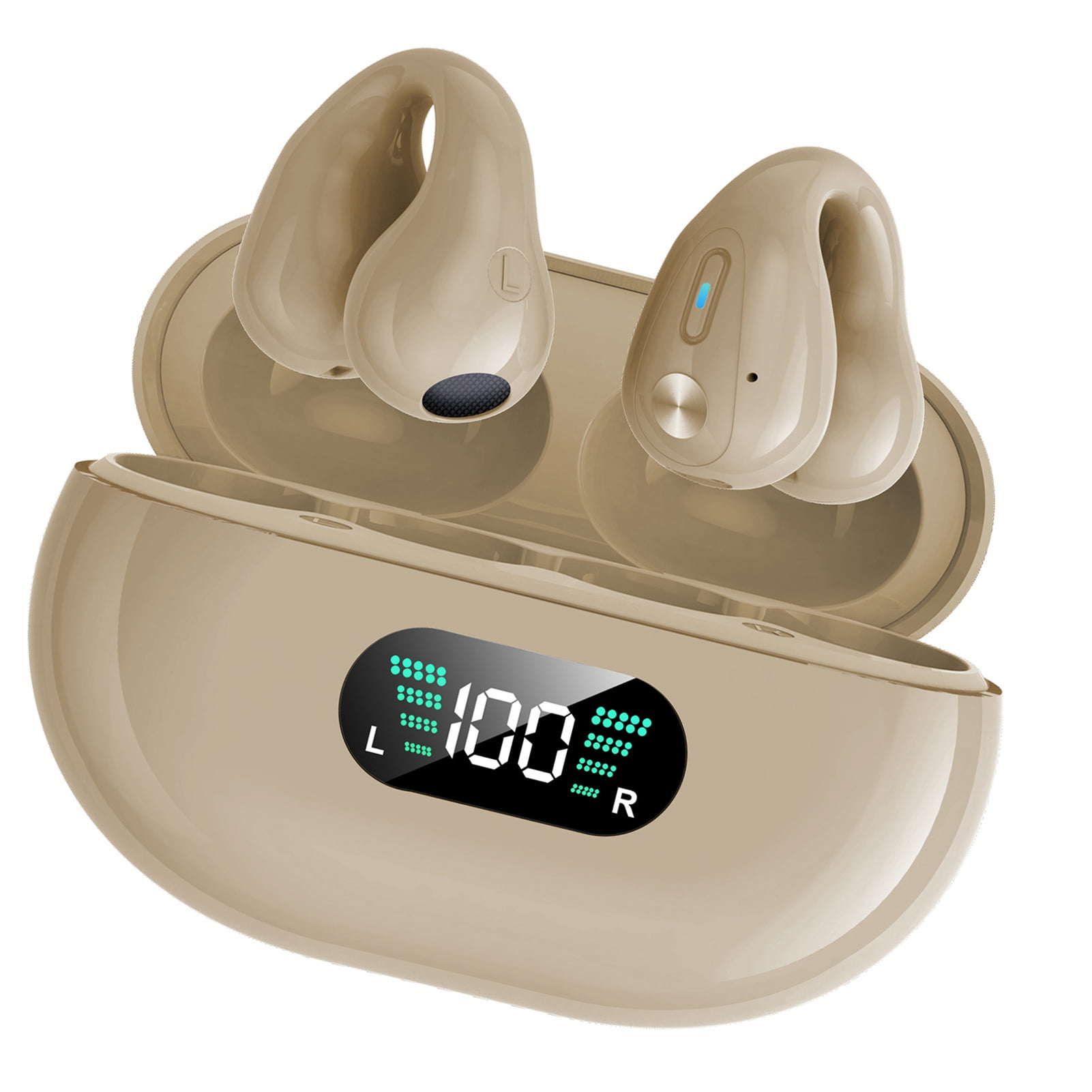 Sports YYK-Q80 Wireless Earbuds Headphones With Earhooks Built-in ...