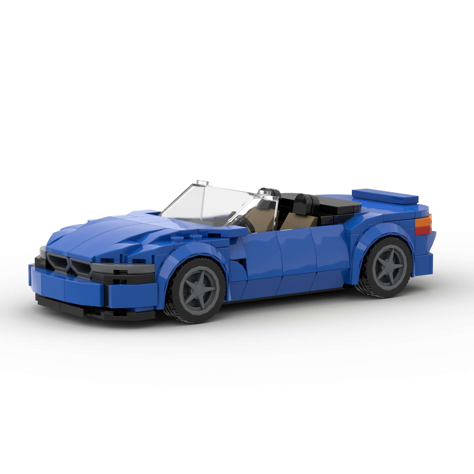 Sports car racing puzzle education assembly children's building block ...