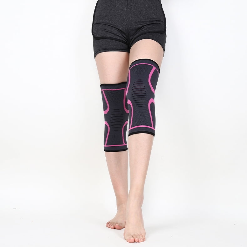 Sports knitted short knee joint knee pads warm old cold legs fitness ...