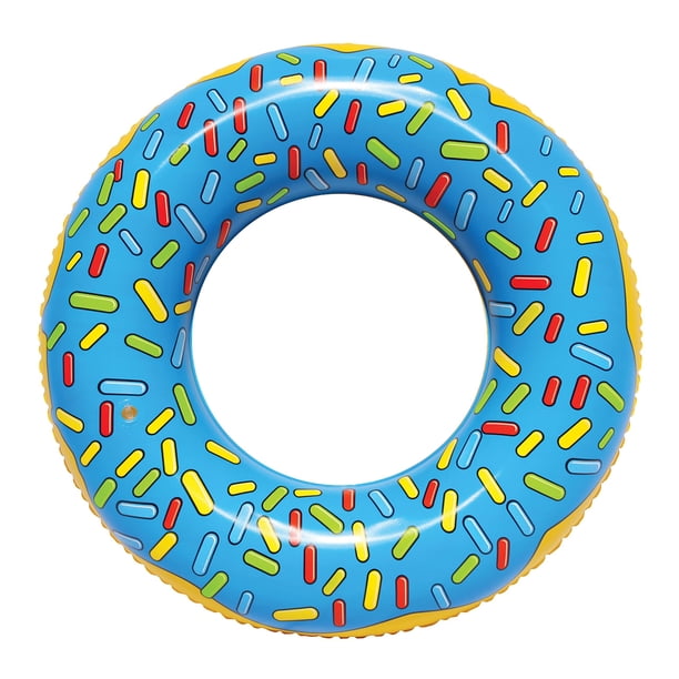 SportsStuff BLUEBERRY DONUT Floatable Tube for Pool, Lakes, River ...