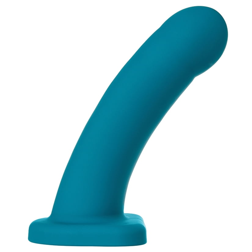 Sportsheets Nexus Collection Lennox 8" Silicone Vibrating Hollow Dildo with Suction Cup, Emerald ...