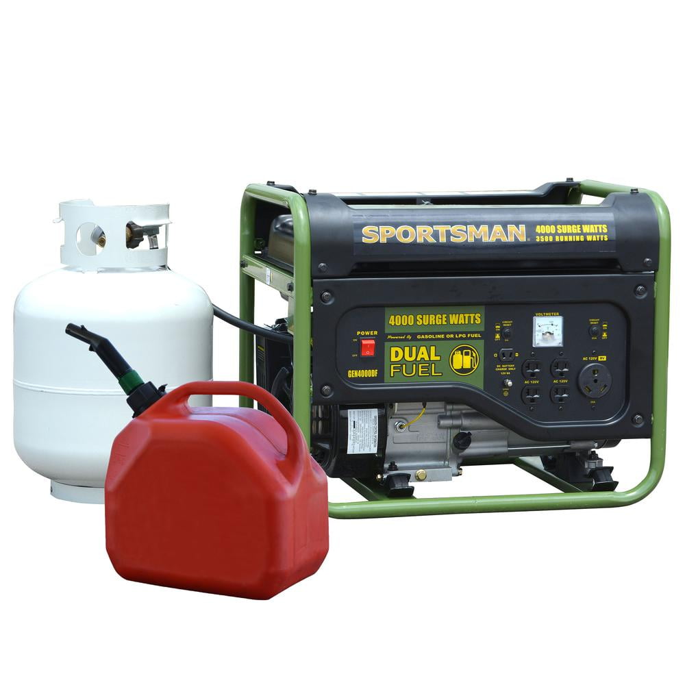 Sportsman 4000 Surge Watts Portable Generator With Generator Cover ...