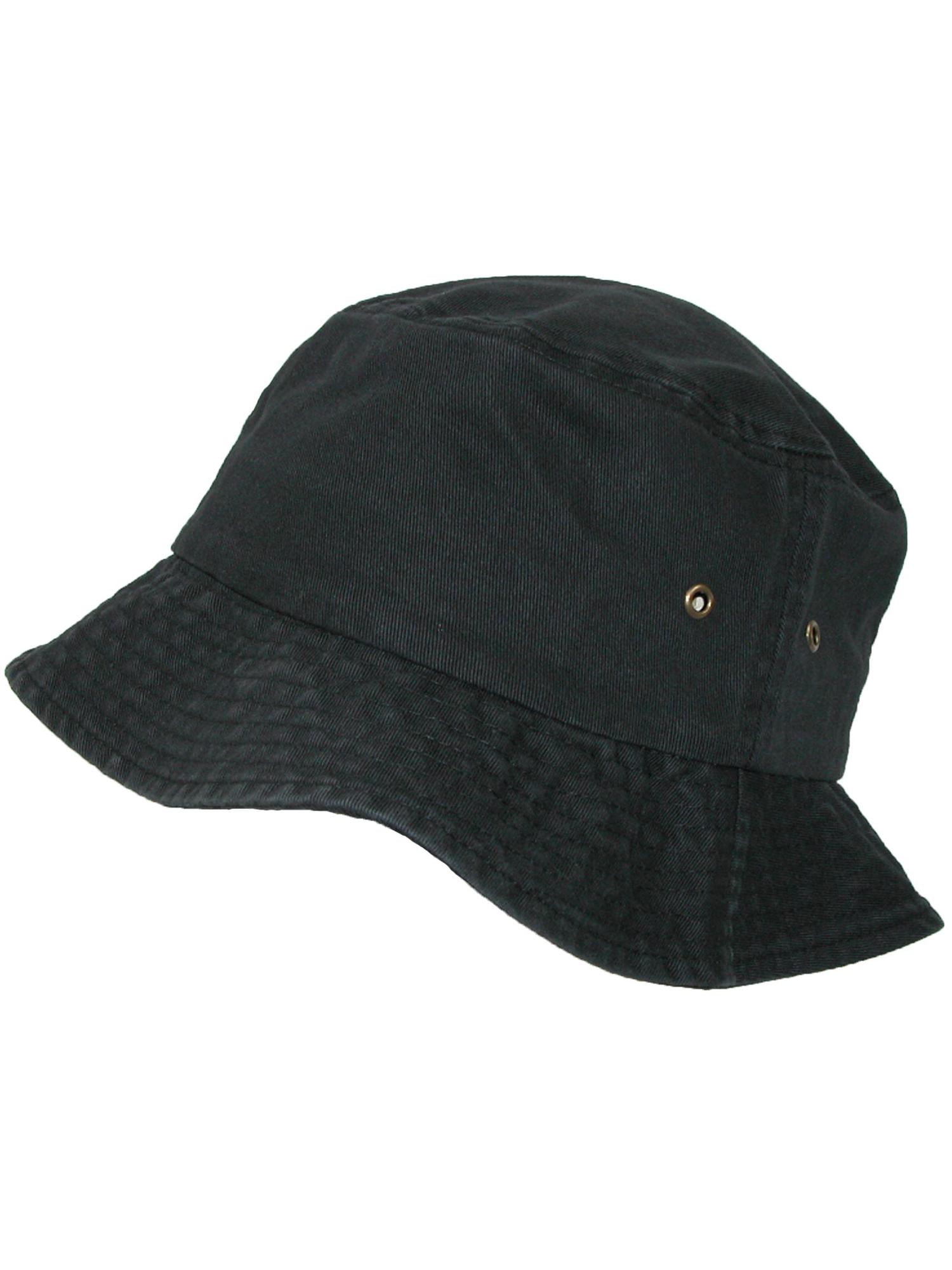 Sportsman Cotton Twill Packable Travel Bucket Hat - Walmart.com
