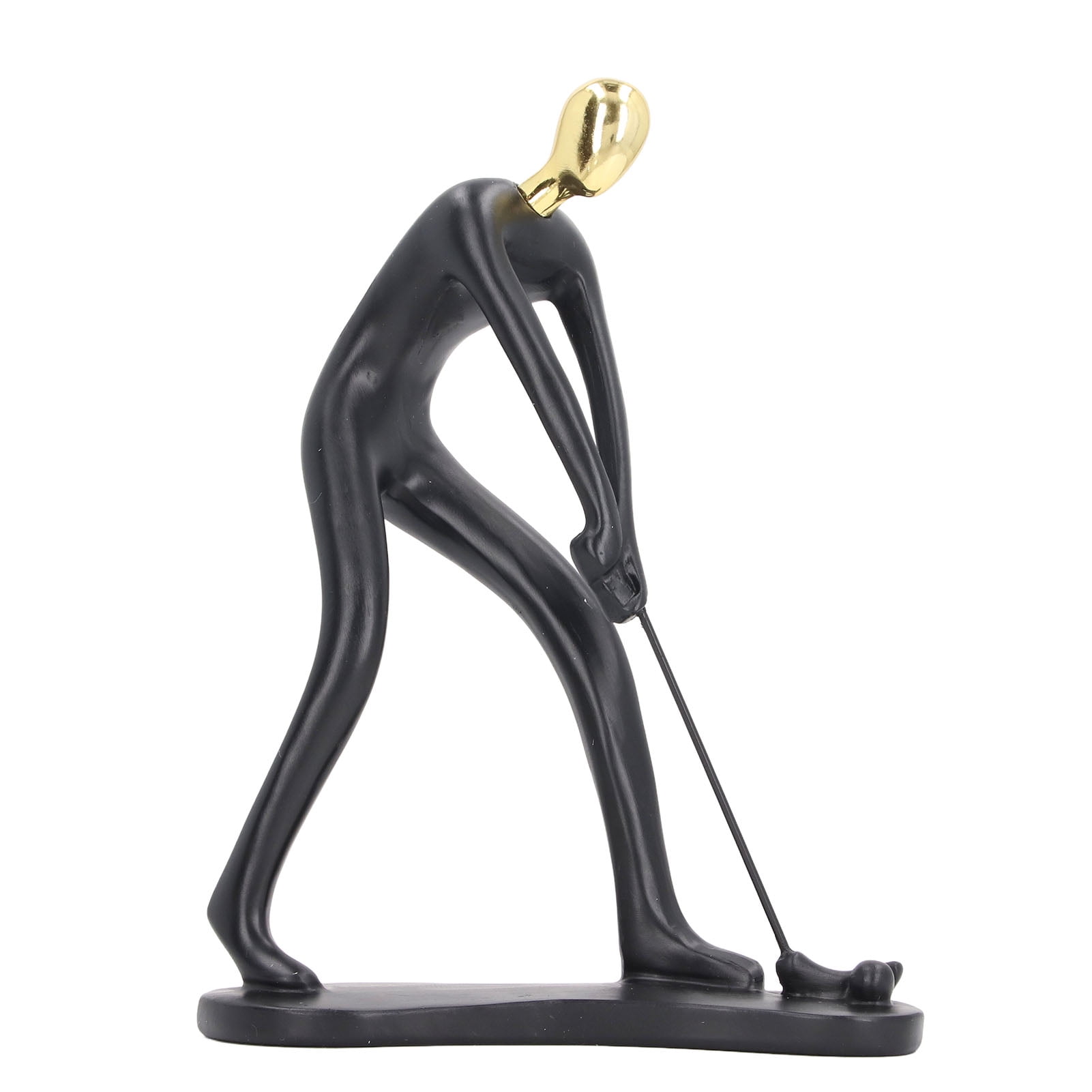 Sportsman Figurine Resin Art Sportsman Sculpture Modern Abstract Figure ...