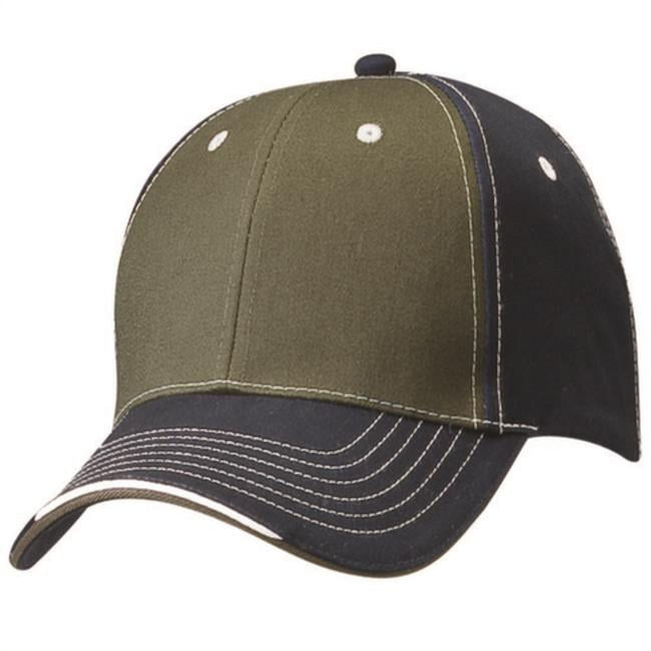 Sportsman Nav Sportsman Tri-Color Sportcap- Olive - Nav - Walmart.com