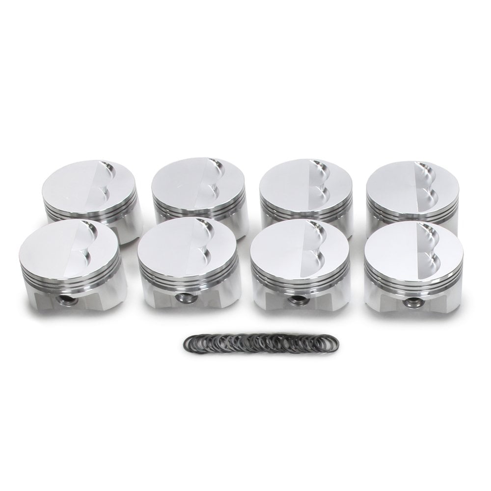 Sportsman Racing Products SBC Flat Top Piston Set 4.040 Bore -5cc ...