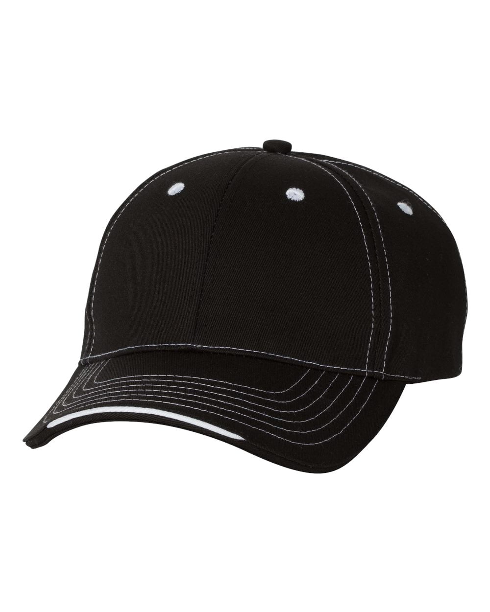 Sportsman - Tri-Color Cap - 9500 - Black - Size: Adjustable - Walmart.com
