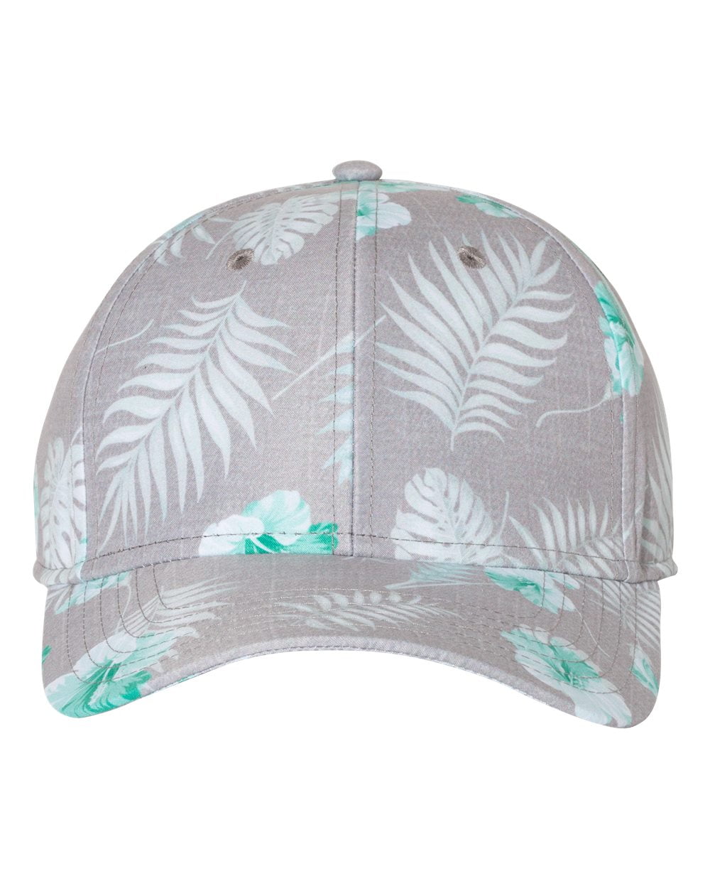 Sportsman - Tropical Print Cap - SP820 - Grey/ Teal - Size: Adjustable ...