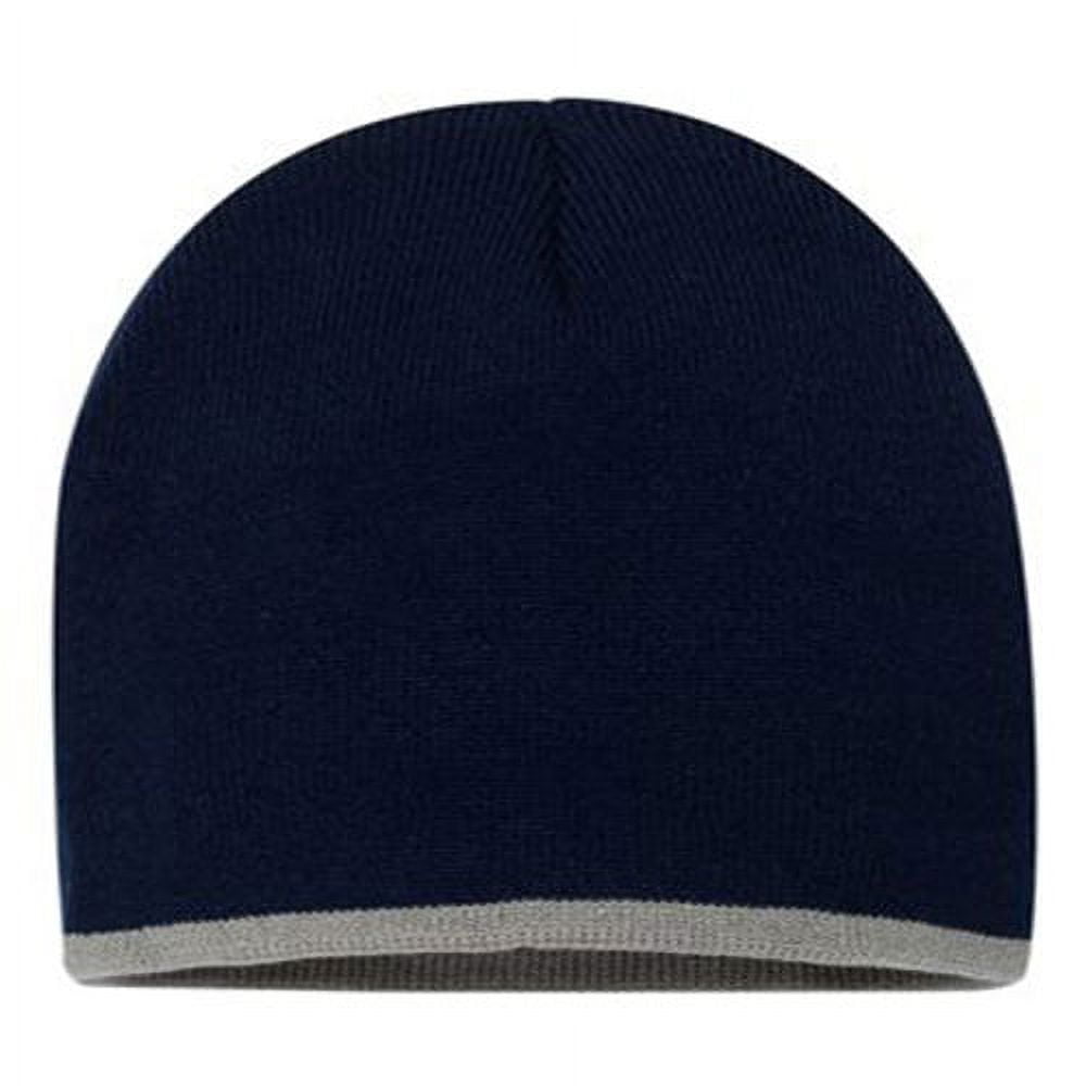 Sportsman Unisex Bottom-Striped Knit Beanie - Walmart Business Supplies