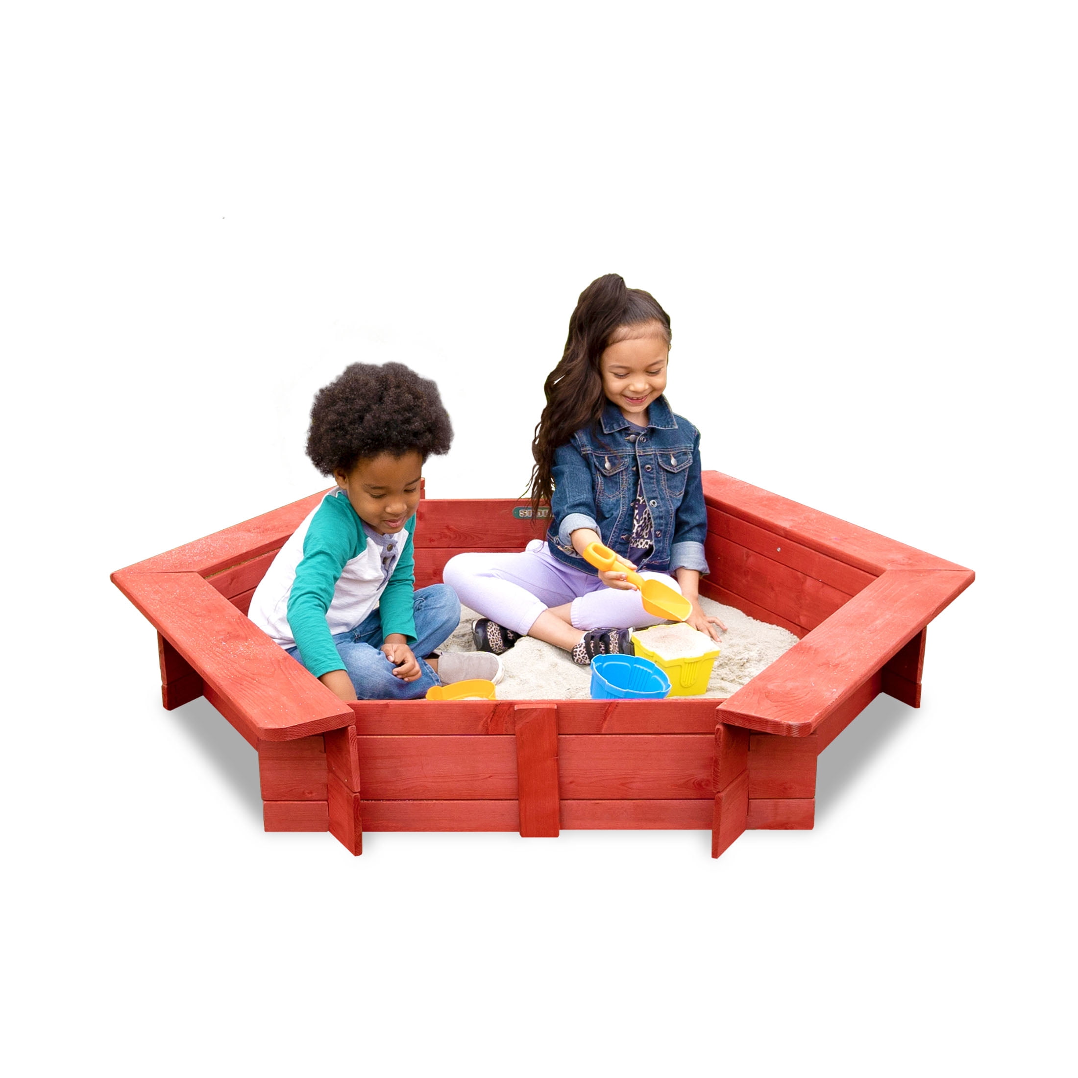 Sportspower Hexagon Sandbox - ASTM Safety Standards - Walmart.com