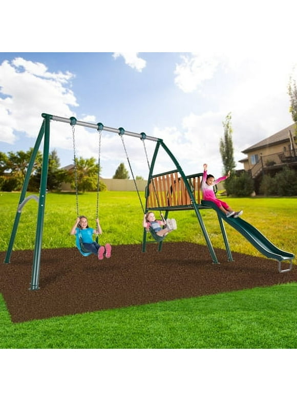 Metal Swing Sets in Swing Sets - Walmart.com