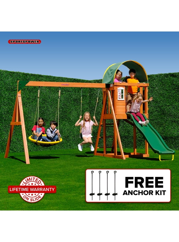 Wooden Swing Sets in Swing Sets - Walmart.com