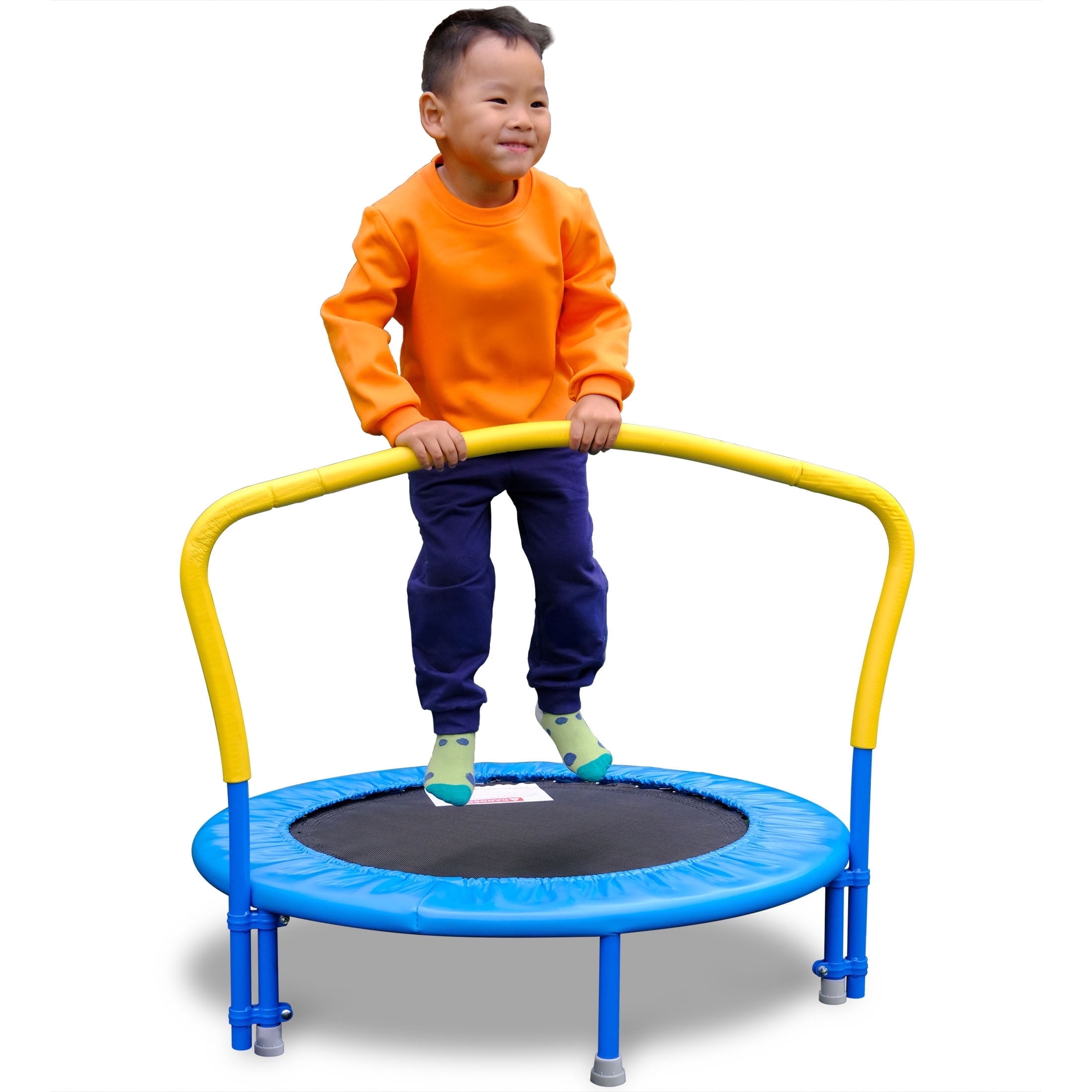 Sportspower My 1st Trampoline 36-Inch Mini Trampoline with Handle Bar ...