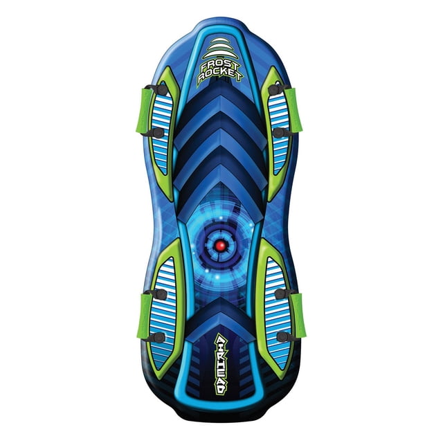 Sportsstuff Frost Rocket 50" Foam Sled, Blue / Green - Walmart.com
