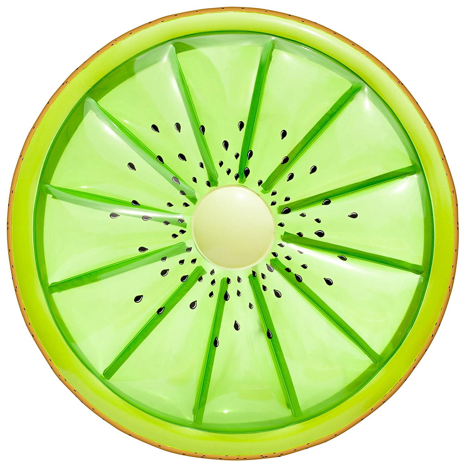 Sportsstuff Fruit Series 62" Inflatable Kiwi Swimming Pool Water Float ...