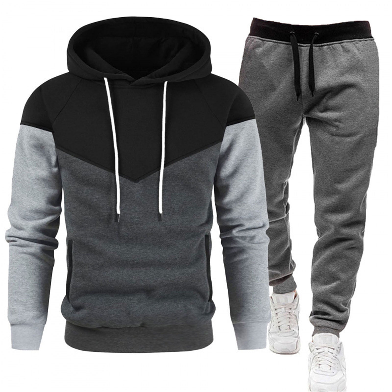 Sportswear Two-Piece Set Running Mens Tracksuit Sportswear Jogger for ...