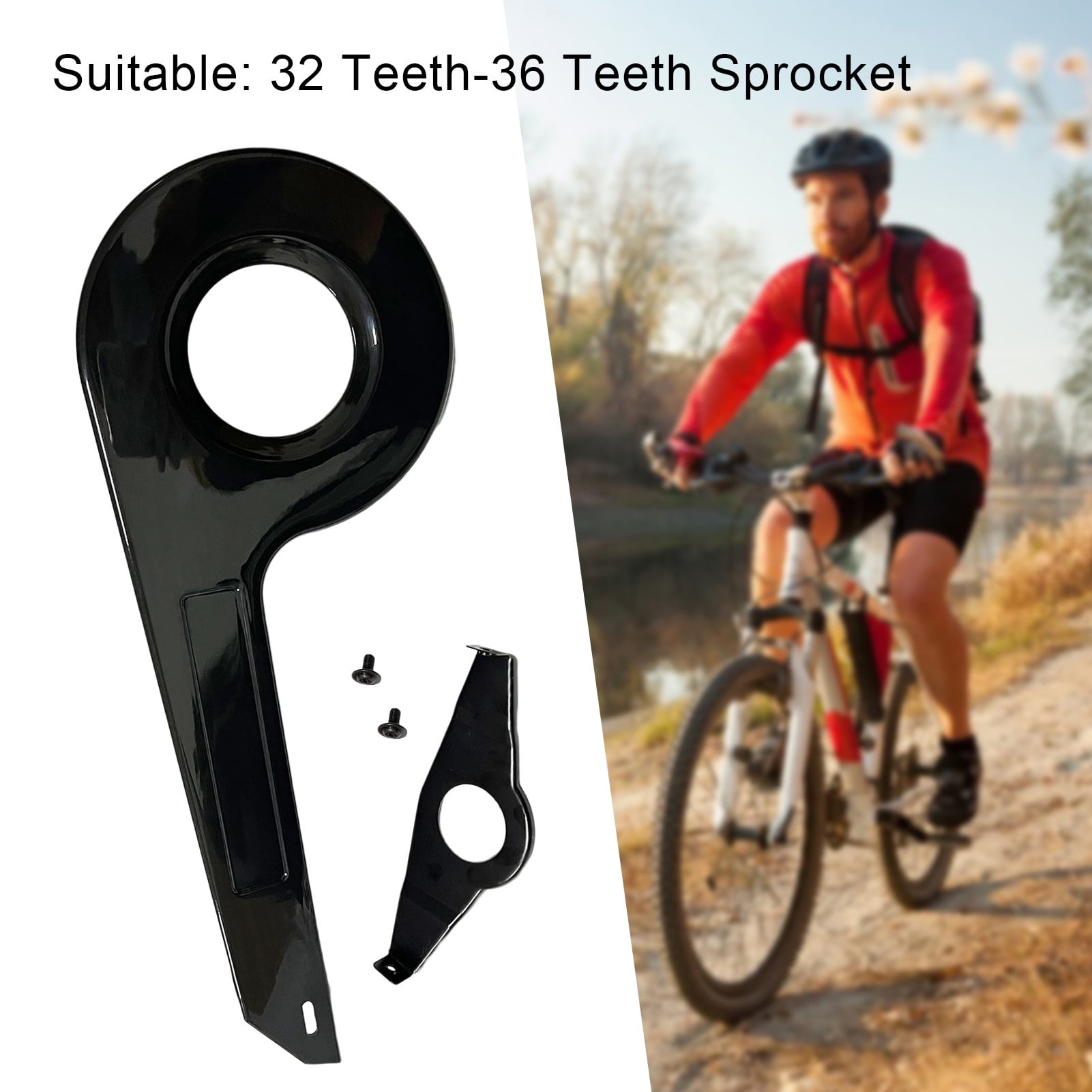 Sportteer Bike Chain Guard Cover Bike Chain Cover 1 Set Bike Chain ...