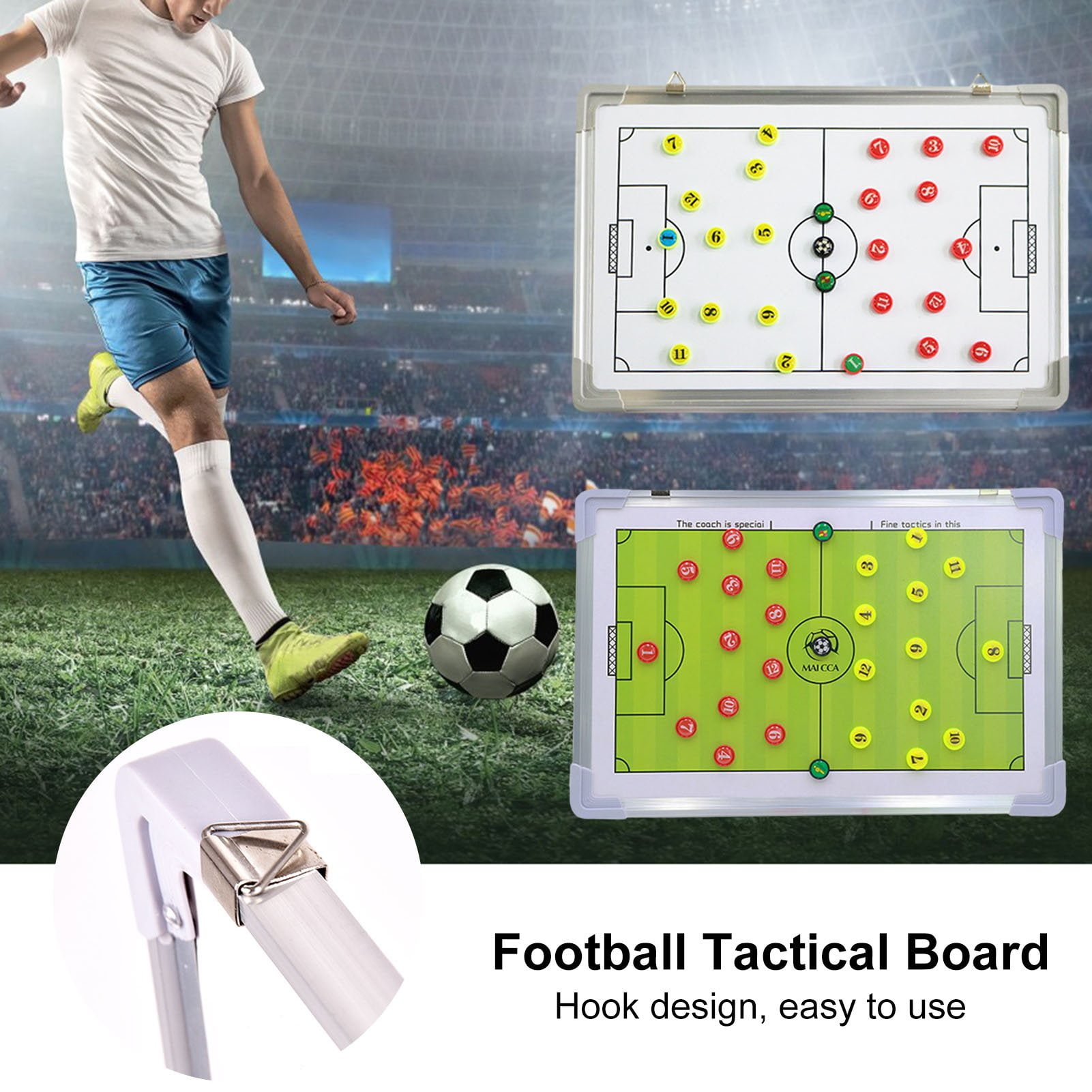 Sportteer Football Board Magnetic Chess Pieces Soccer Dry-Erase ...