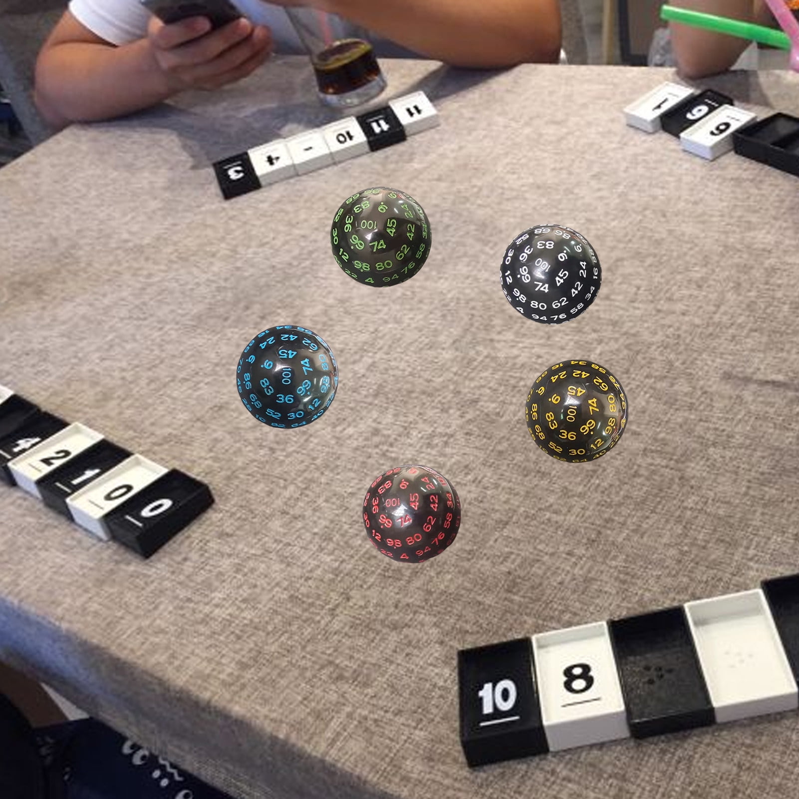 Sportteer Number Dice Multi-sided Dice Number Multi-sided Engraved ...