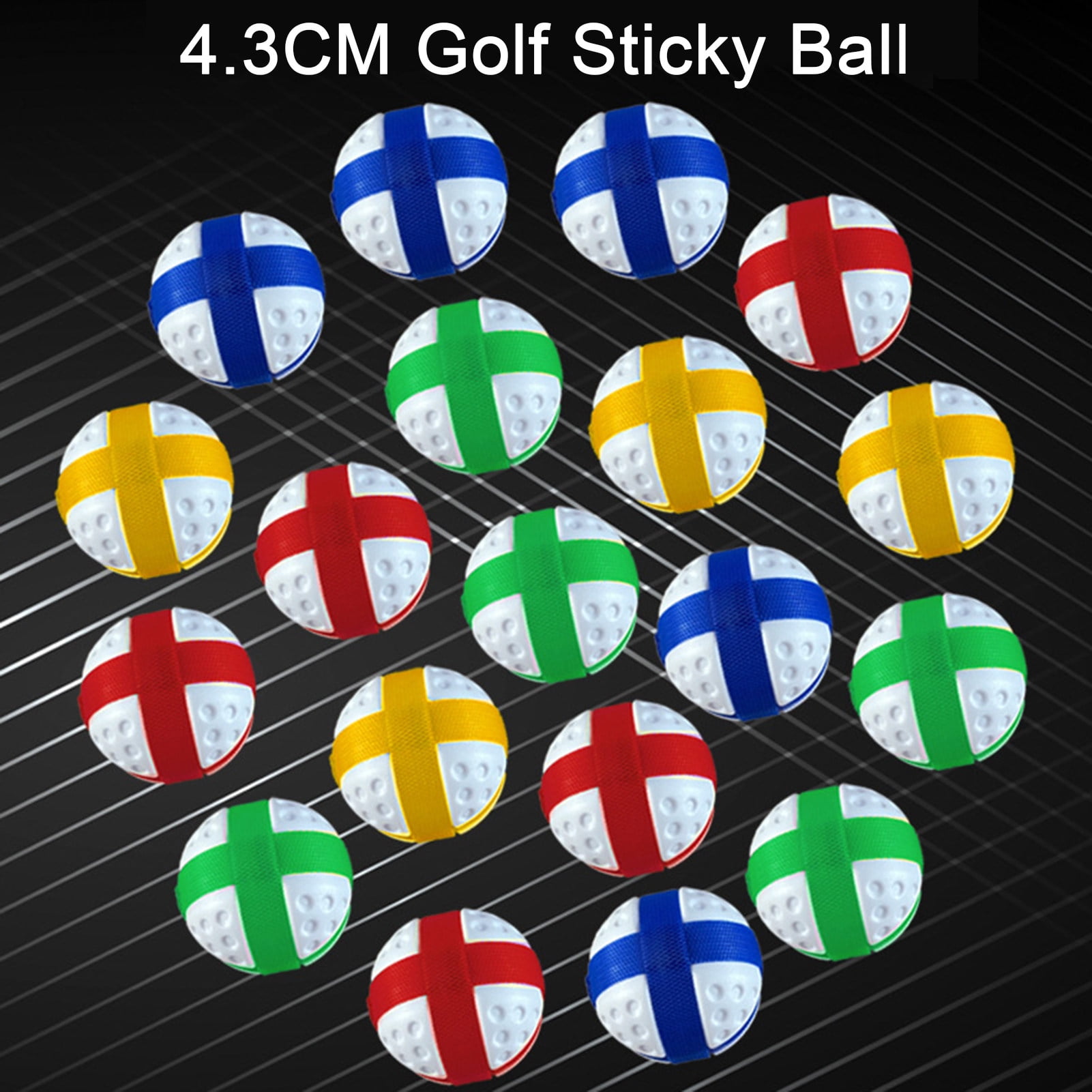 Sportteer Sticky Throwing Ball Target Ball 5Pcs Sticky Throwing Ball ...