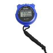 Rolilink Handheld Digital Clock Stopwatch, 10 Laps Waterproof Timer ...