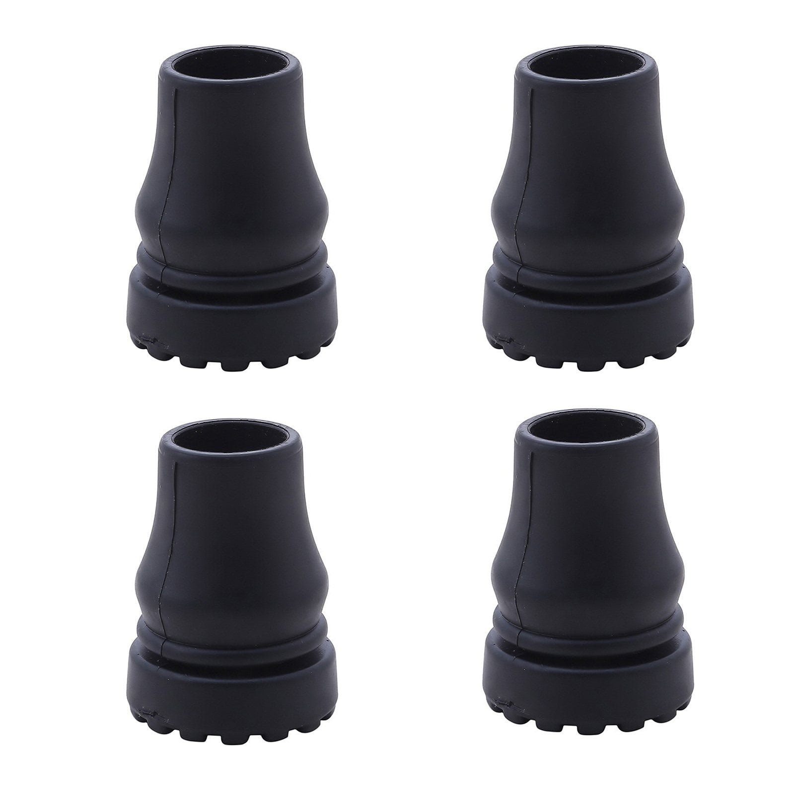 Sportteer Sturdy Bottom Walking Stick Ends 4Pcs Walking Cane Tips Wide ...