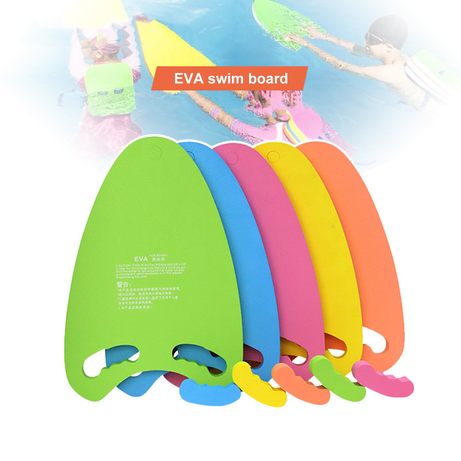 Sportteer Swimming Board for Beginners Swimming Kickboard Swimming Board with Handle EVA ...