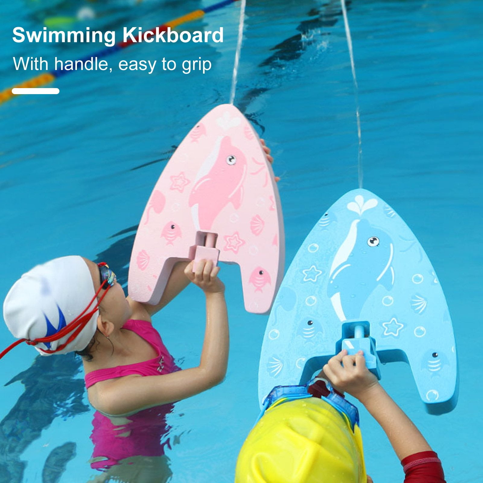 Sportteer Swimming Kickboard Kickboard Swimming Kickboard with Handle ...