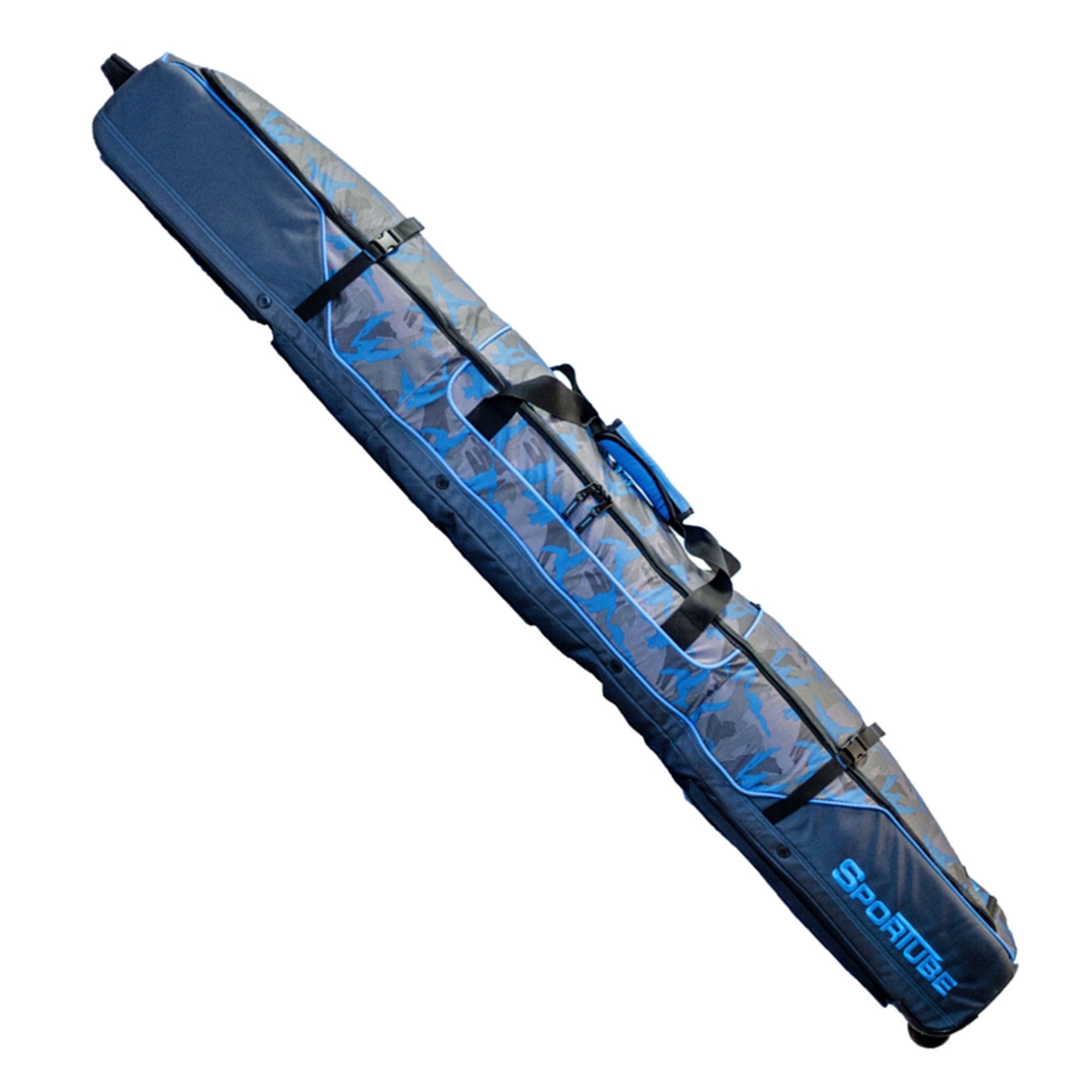 Sportube Travel Snow Gear: Padded Ski Shield/Snowboard Bag, Camo Blue ...