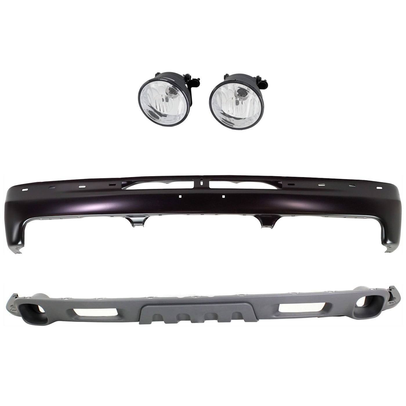 Sporty Front Bumper Kit with Fog Lights for Suburban Left/Right ...