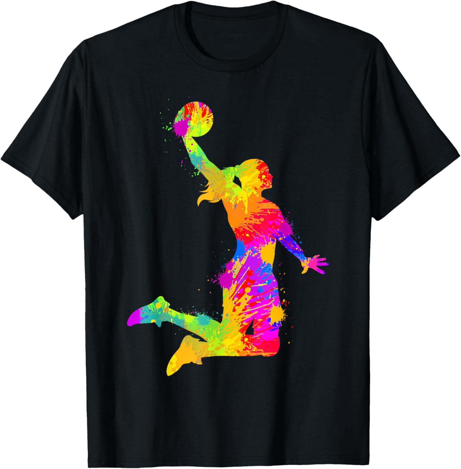 Sporty and fun design for girls and women who love playing basketball ...