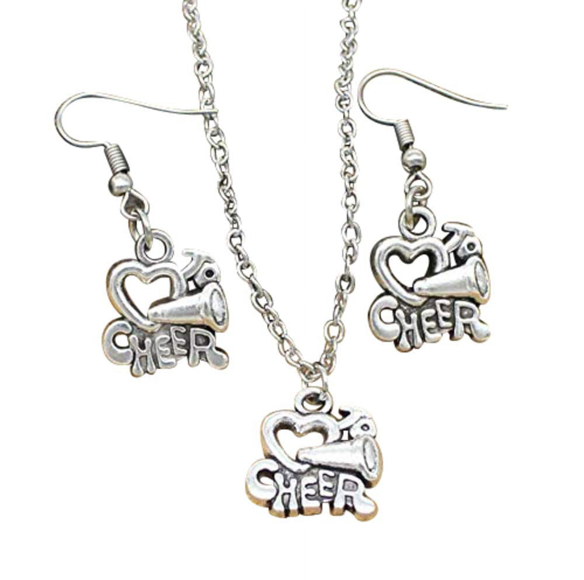 Sportybella Cheer Earrings & Necklace Set - Cheer Jewelry for ...