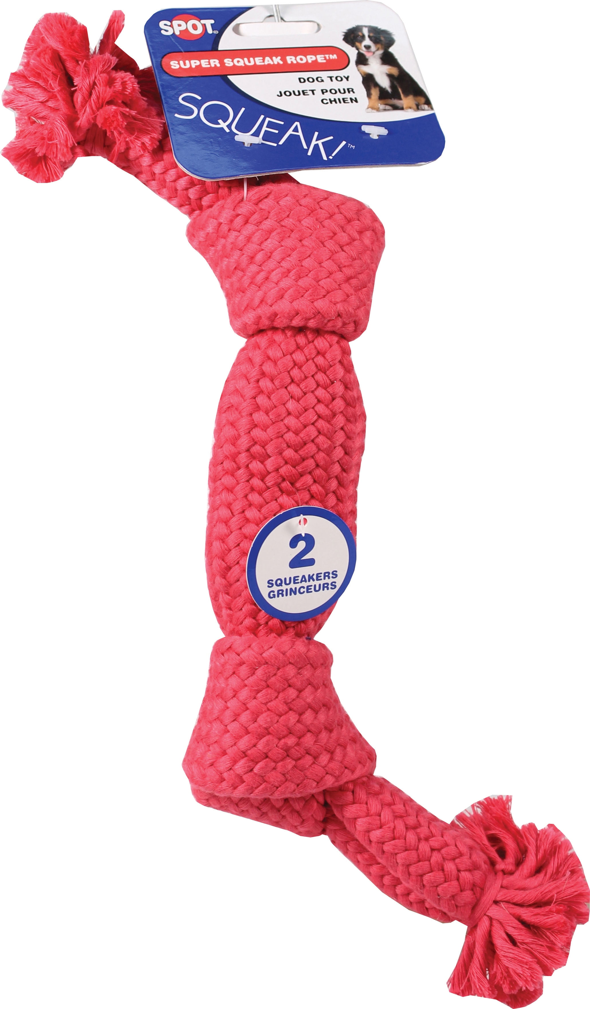 ETHICAL DOG SUPER SQUEAK ROPE DOG TOY - Walmart.com