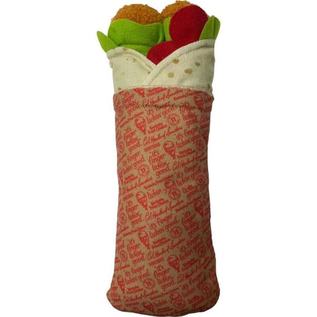 Spot 33232 Spot KFC Plush Chicken Wrap Dog Toy - 11 in. - Walmart.com