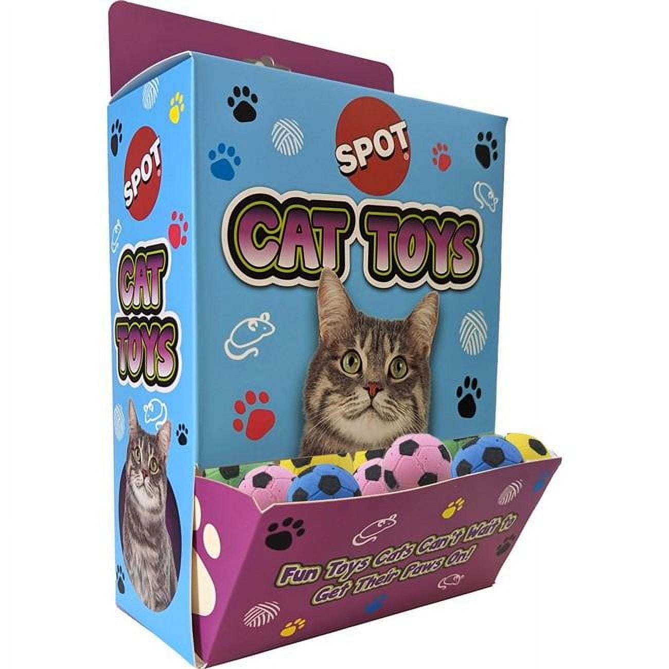 Spot 52211BX Sponge Soccer Ball Bulk Box - 72 Piece - Case of 4 ...