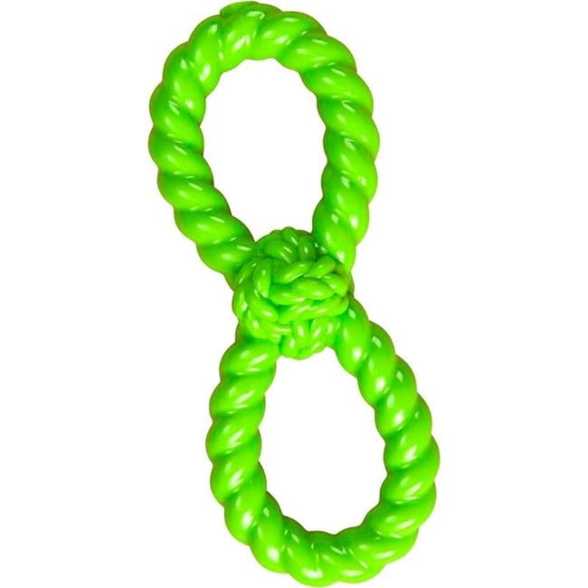 Spot 54904 Play Strong Flex Figure-8 Dog Toy - 10 in. - Walmart.com