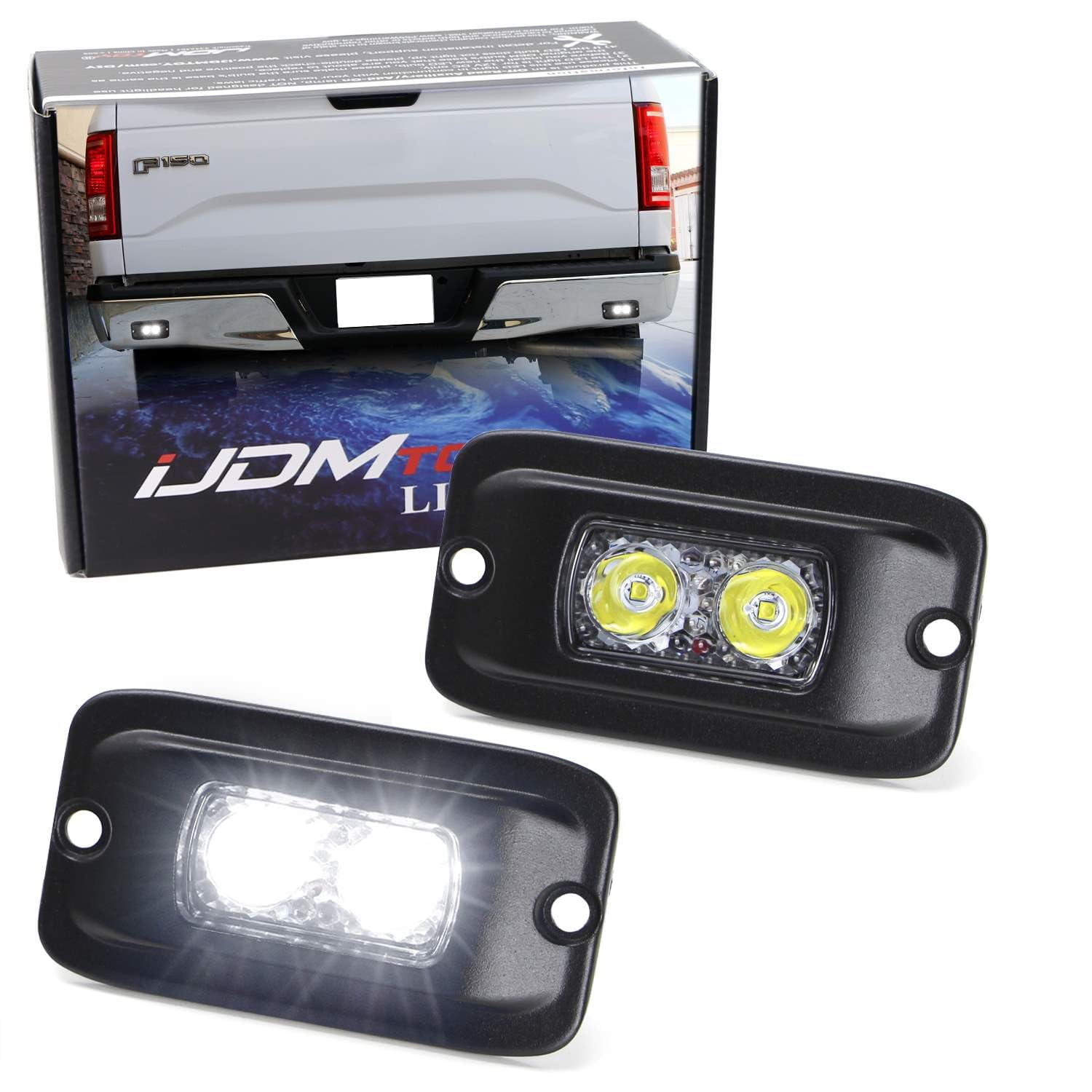 Spot Beam 10W LED Backup Driving Pod Lamps For Jeep Truck Off-Road ATV ...