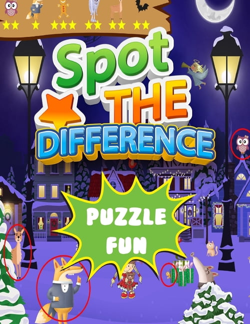 Spot the Difference puzzle fun: My First Spot the Difference over 25 ...