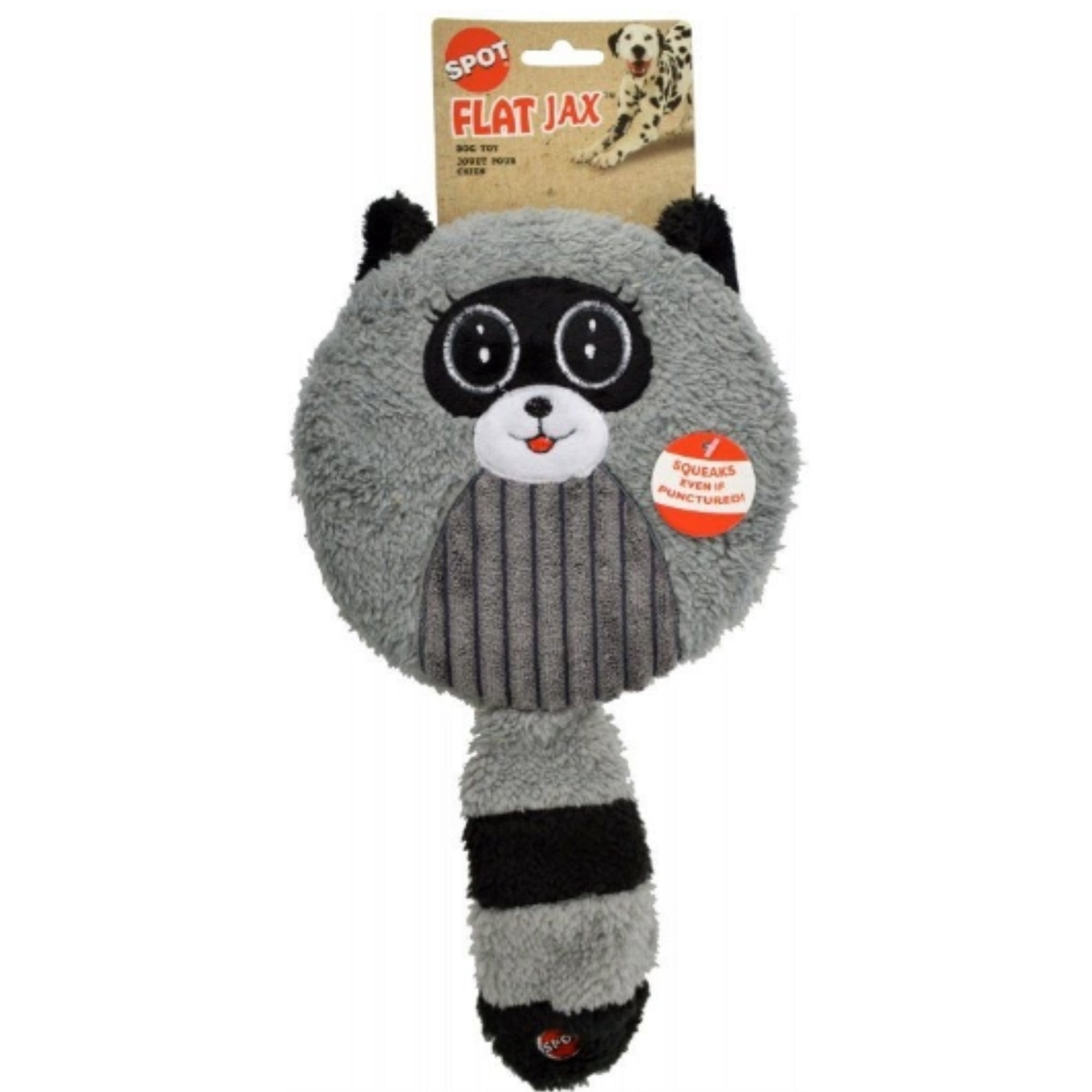 Spot Flat Jax Squeak Dog Toy Assorted Styles - Walmart.com