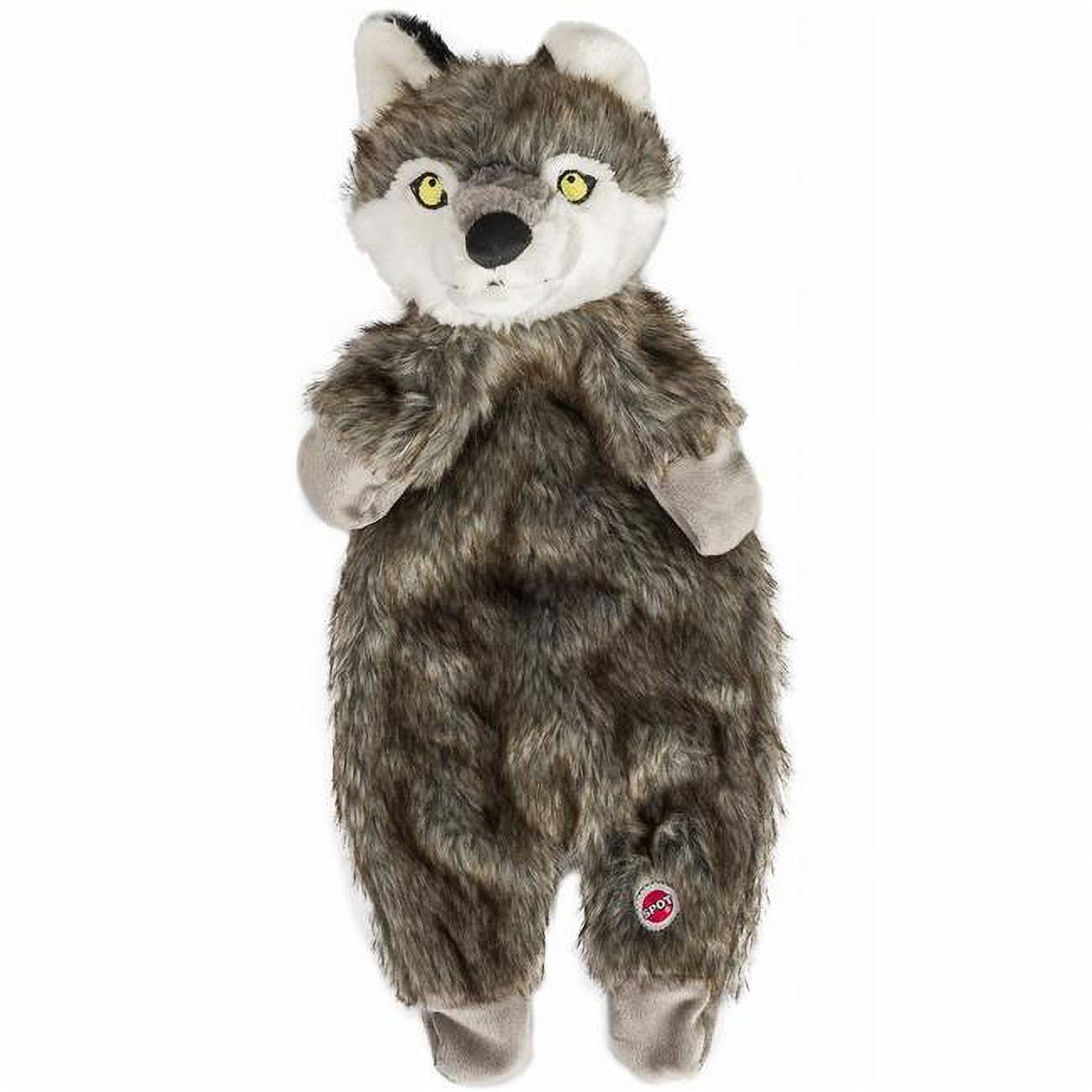 Spot Furzz Wolf Dog Toy - Walmart.com