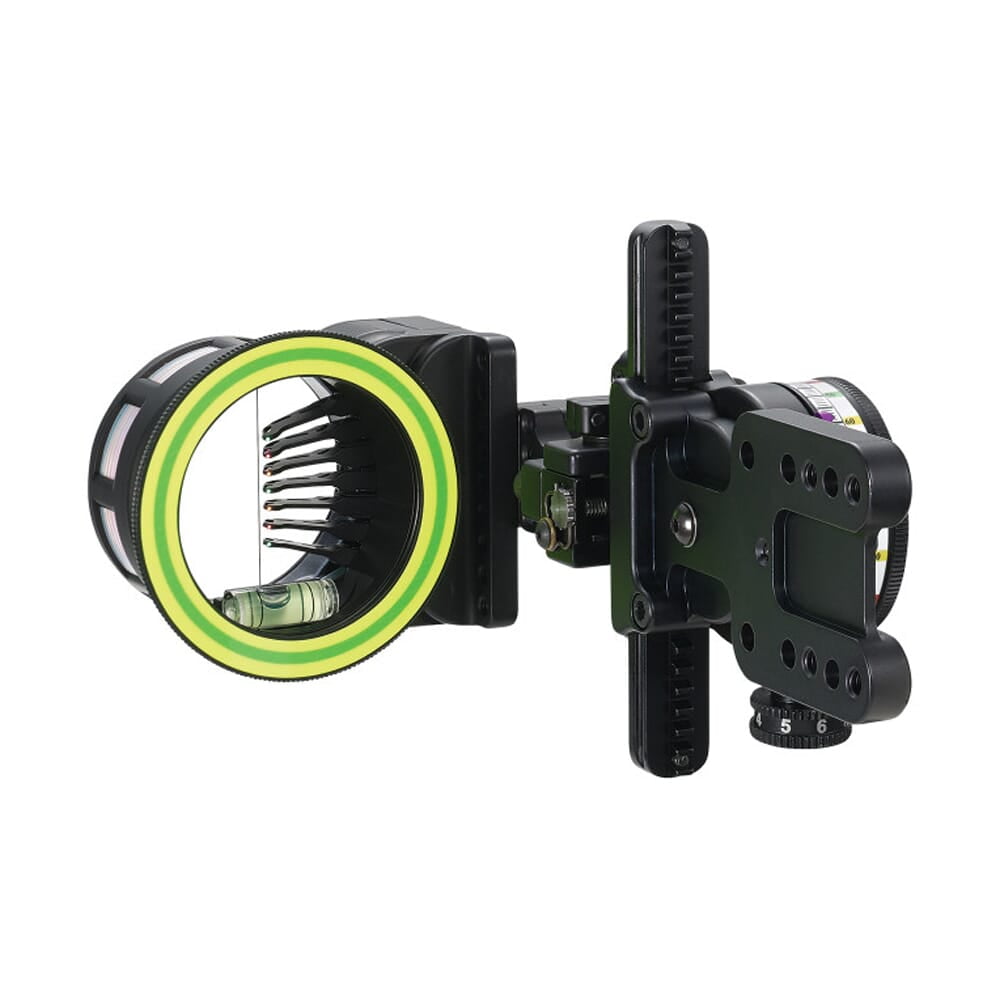 Spot Hogg Grinder MRT 7-Pin Bow Sight, Right Hand, .010 Fiber Optic Pins, Micro Adjust, Black ...