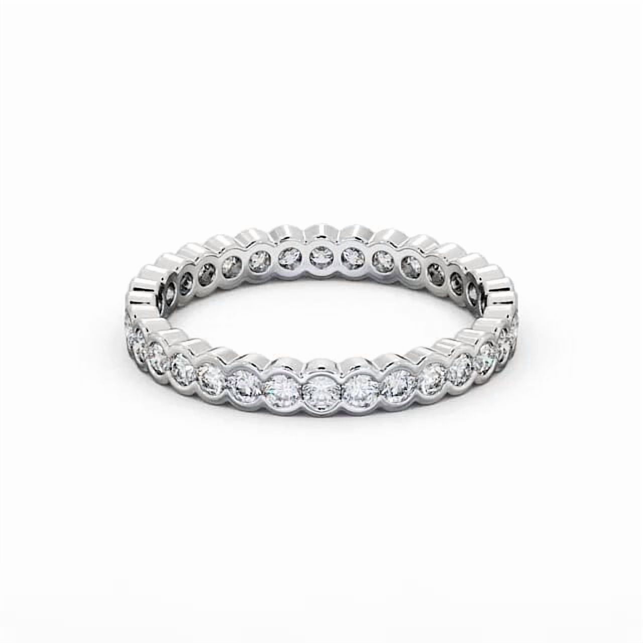 Spot Jewel 14K White Gold Plated 3 Ct Round Cut Lab Created Diamond ...