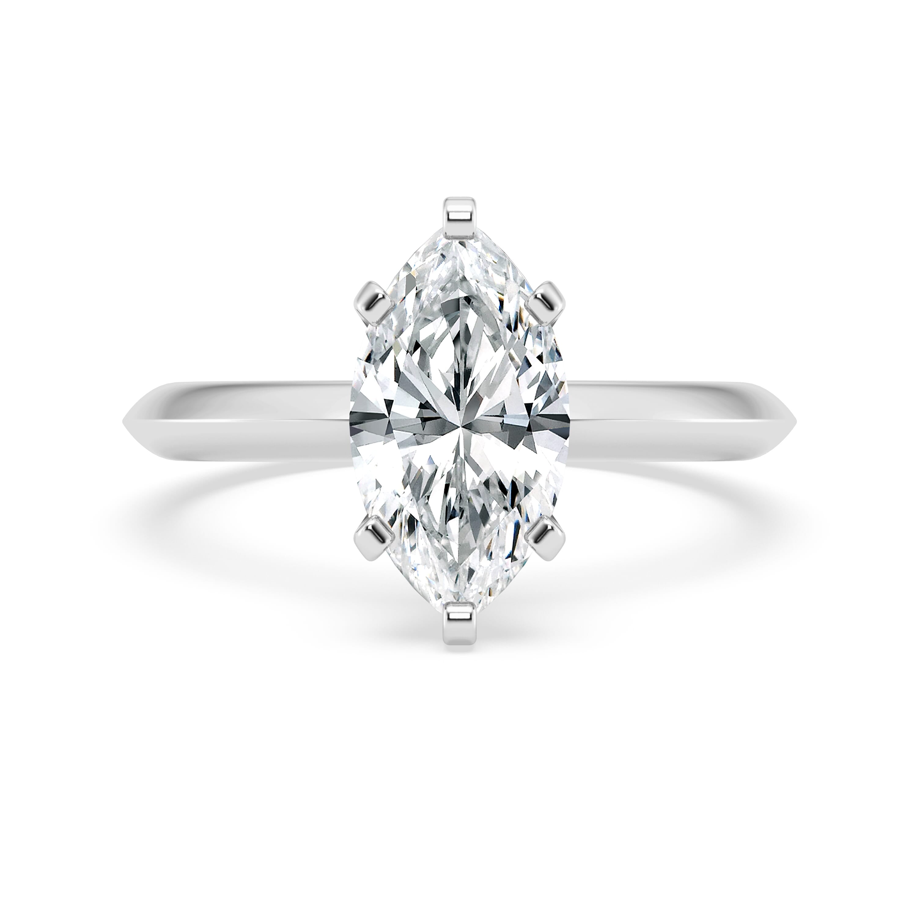 Spot Jewel 2.4 Ct Solitaire Engagement Ring for Women - Lab Created ...