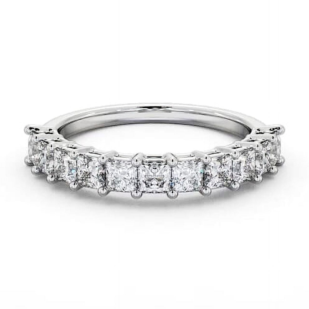 Spot Jewel 2.6 Ct Princess Cut Solitaire with Accent Diamond Ring ...