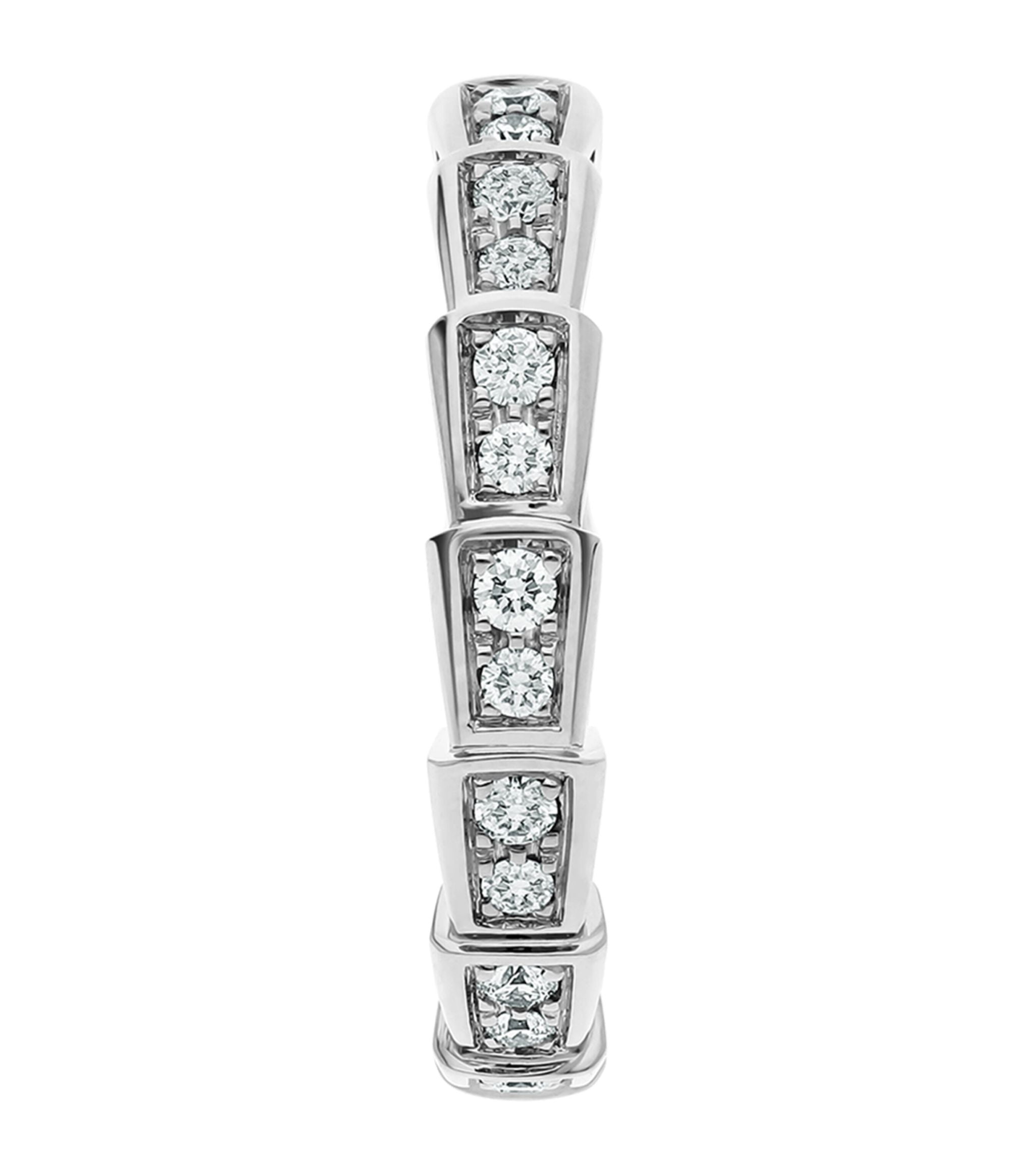 Spot Jewel Round Cut 2.1 Ct Diamond Ring for Her - 14K White Gold ...