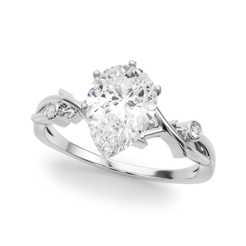 Spot Jewelry Nature Inspired Engagement Wedding Ring for Her - 1.8 Ct ...