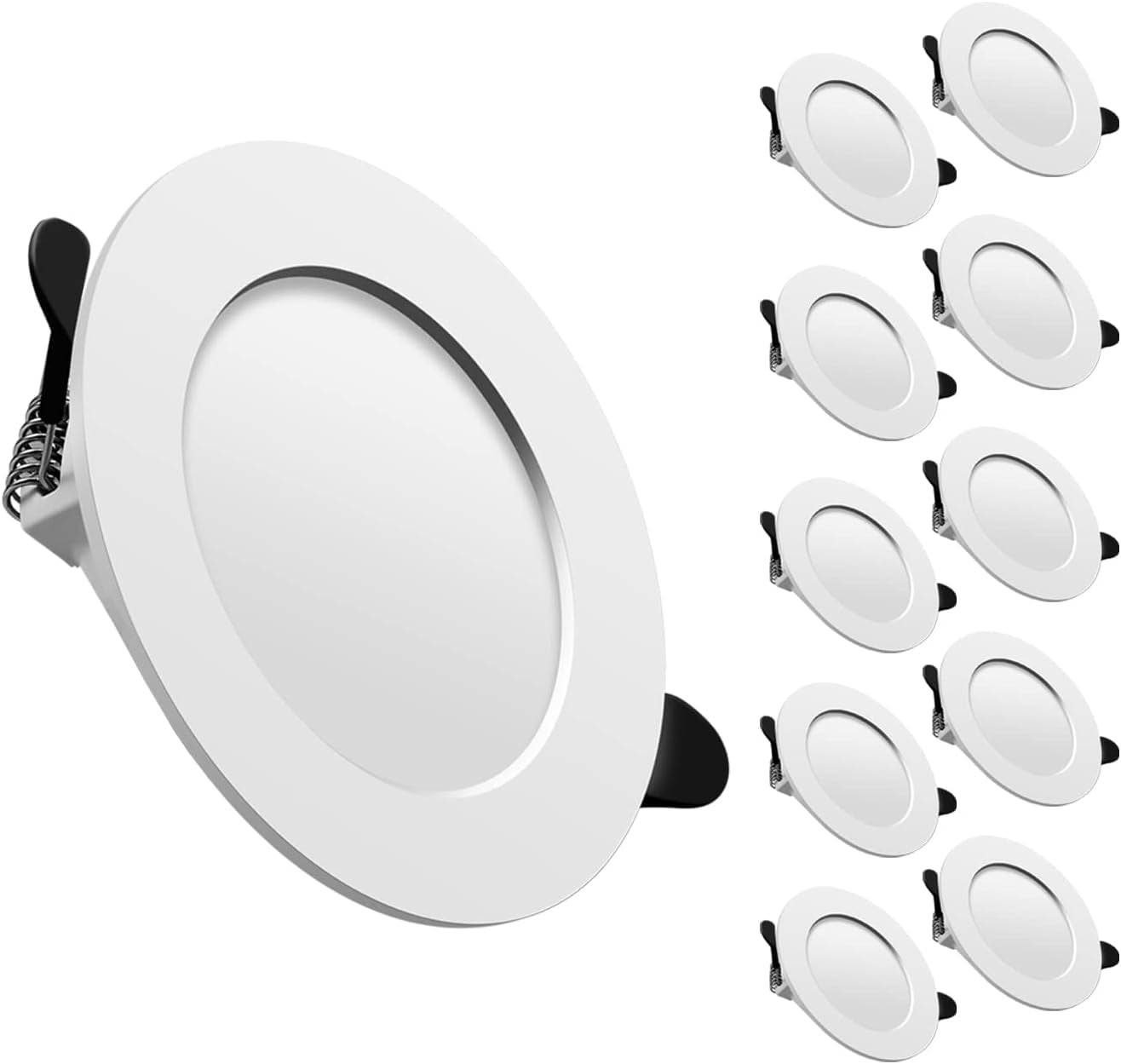 Spot Led Encastrable Extra Plat Encastré Lampe Plafonnier Plat Rond