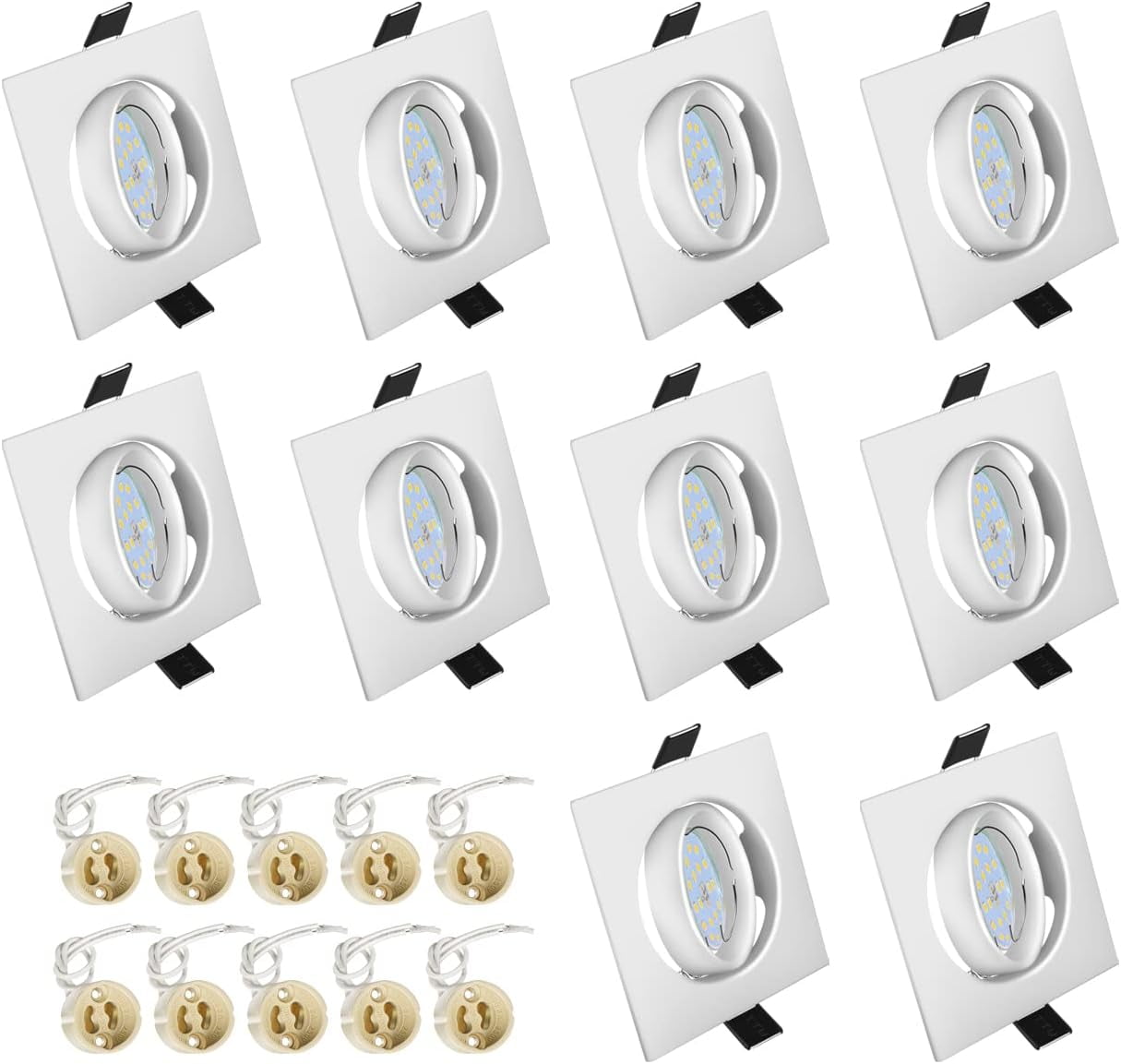 Spot Led Encastrable Orientables 230v Lumière Blanc Froid 6000k 5w