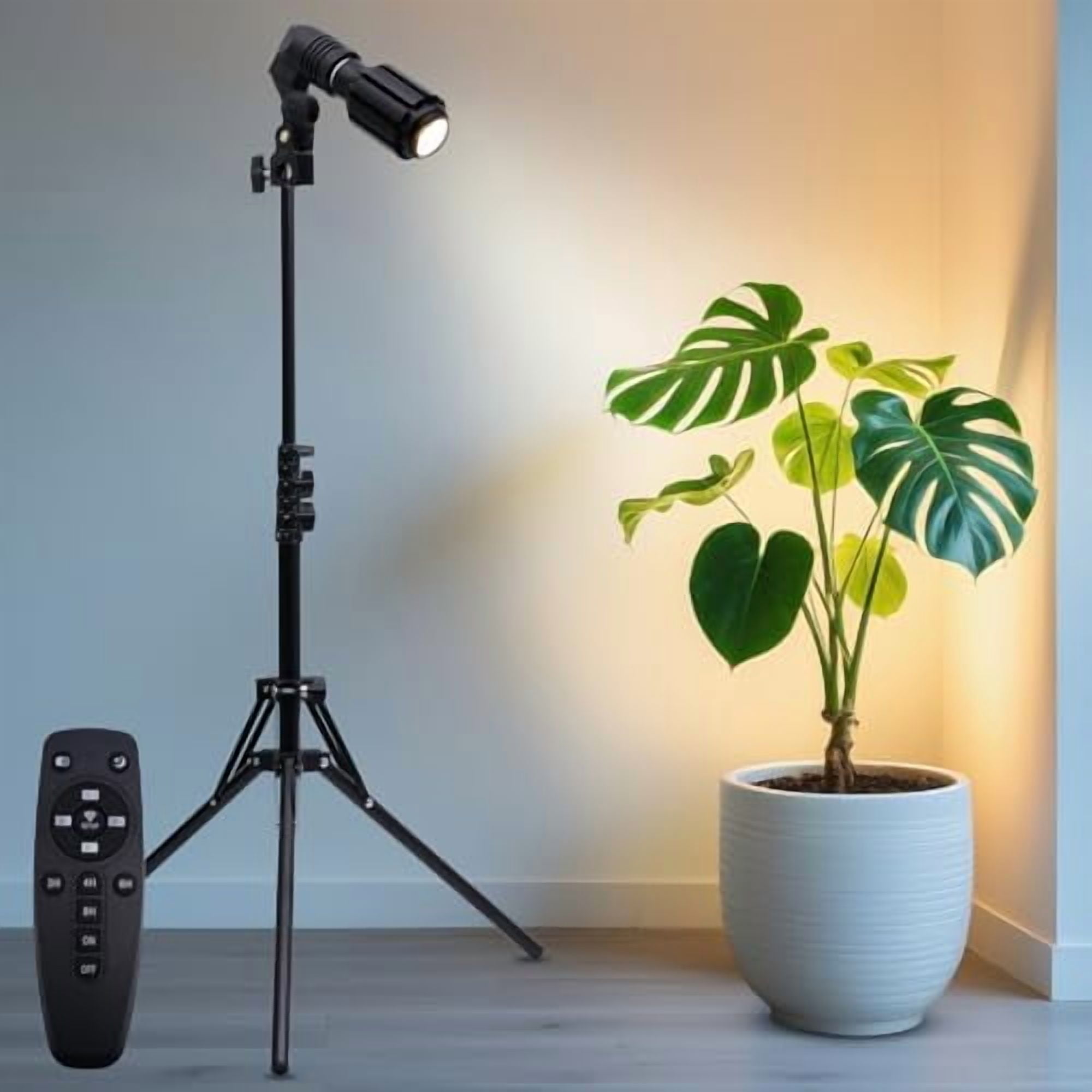 Spot Lights Indoor Tall, 22-63.5” Adjustable Tripod & 10W E26 ...