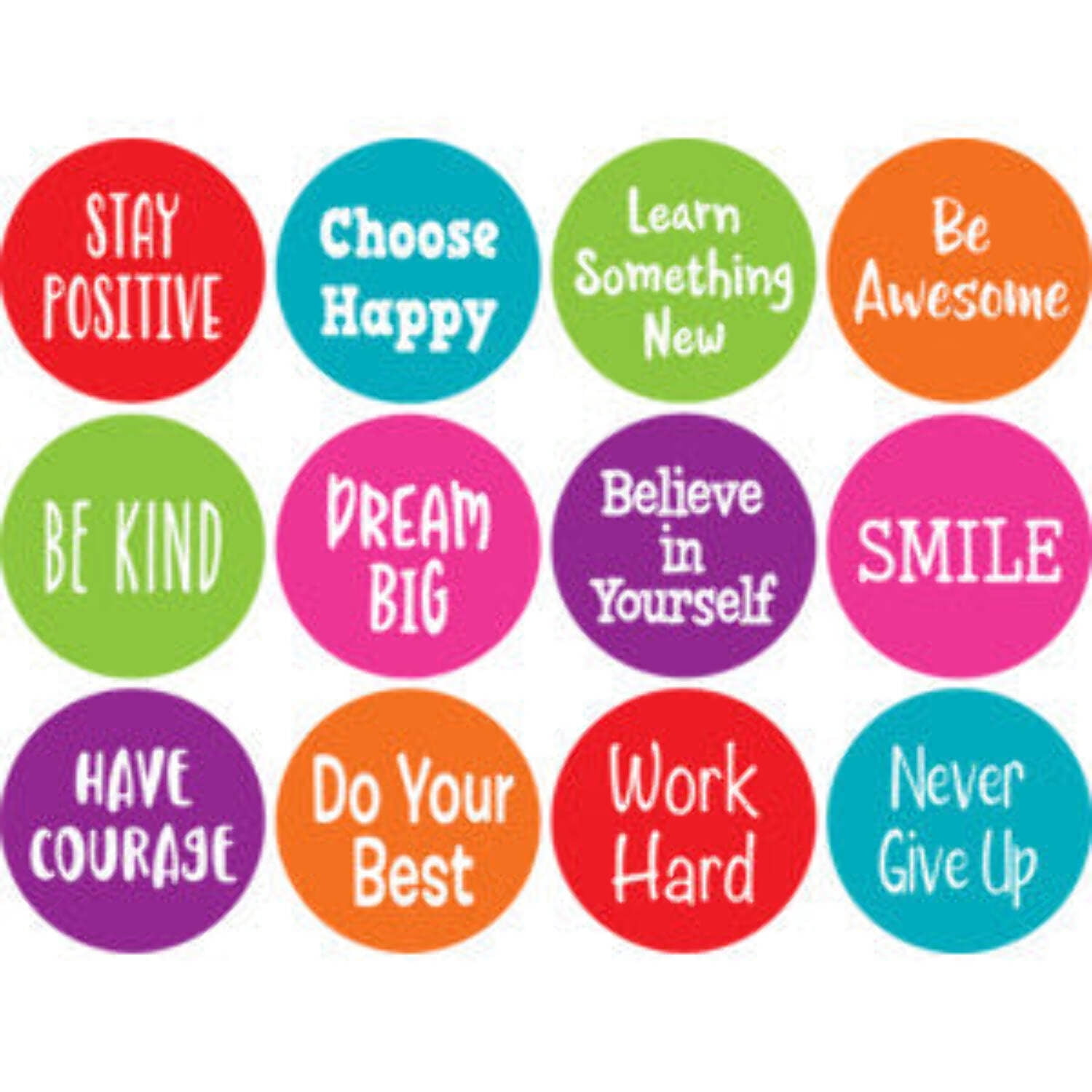 Spot On Positive Sayings Carpet Markers, 4" - Walmart.com